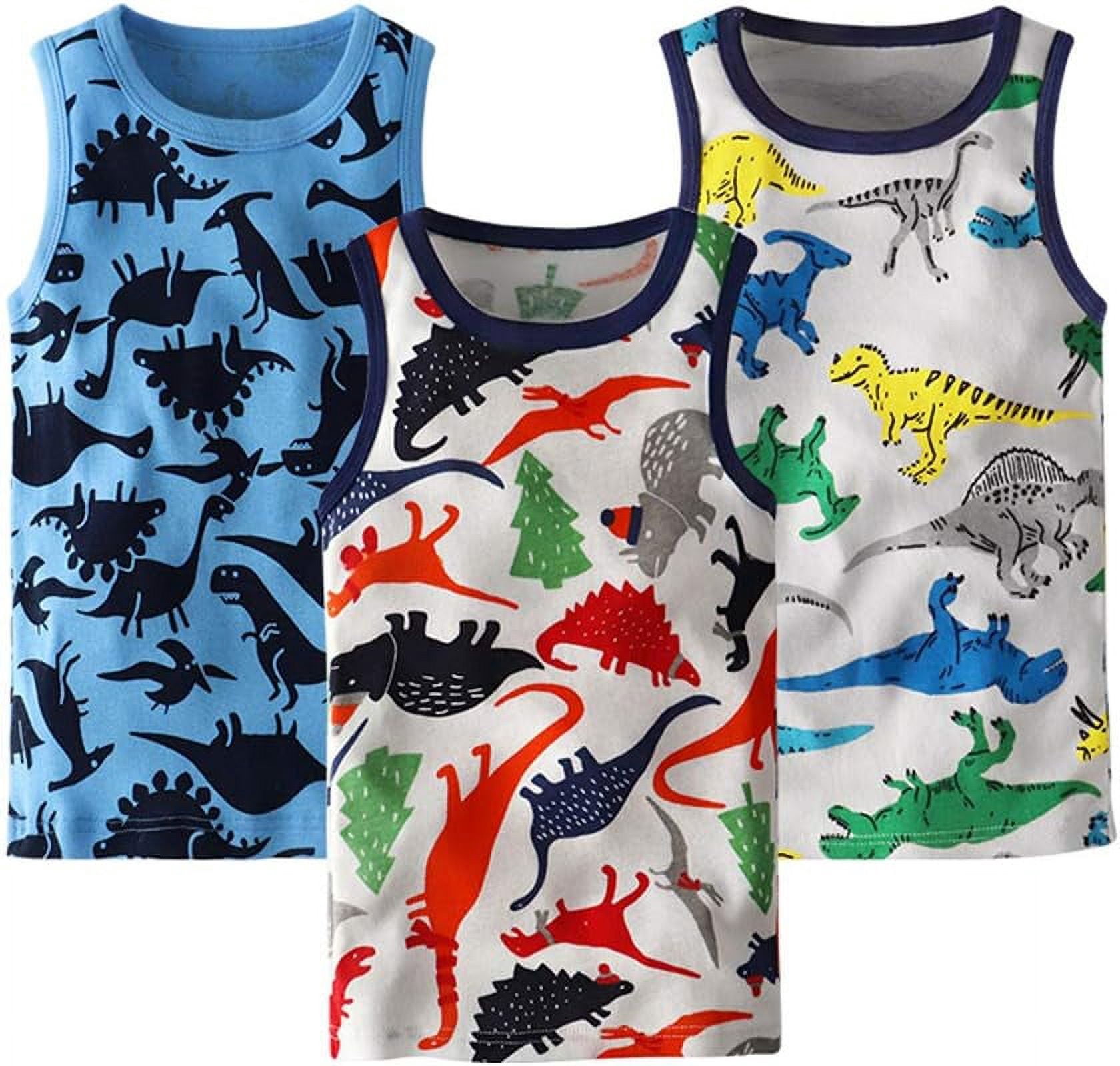 Zankley Cartoon Tank Top, 3 Pack (Children's) - Walmart.com