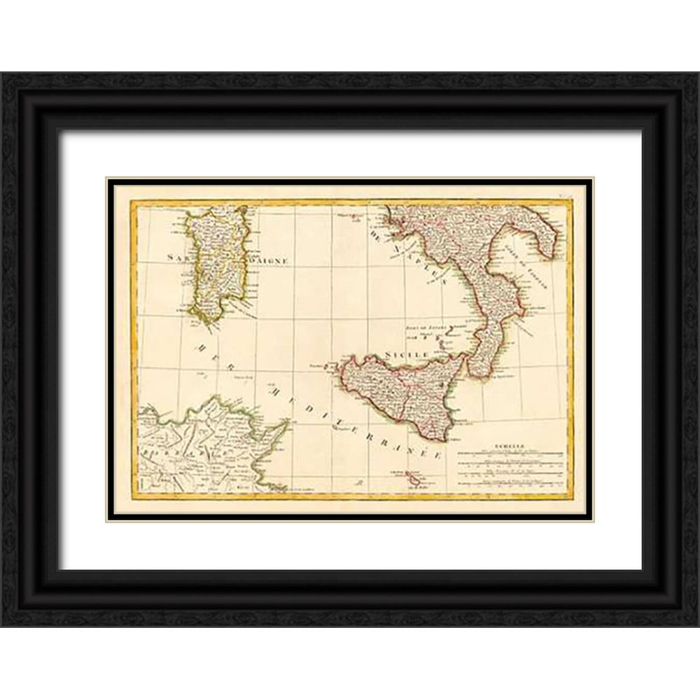 Zannoni, Giovanni Antonio Bartolomeo Rizzi 14x11 Black Ornate Wood ...