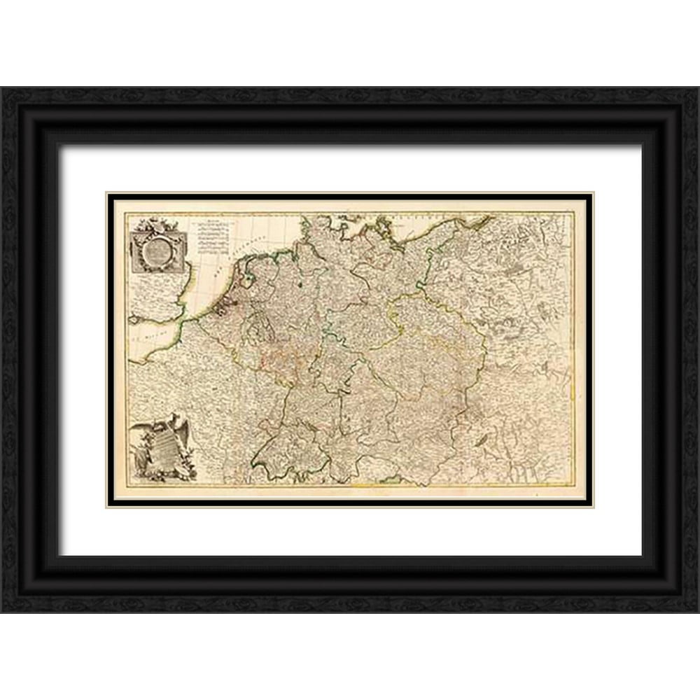 Zannoni, Giovanni Antonio Bartolomeo Rizzi 18x13 Black Ornate Wood ...