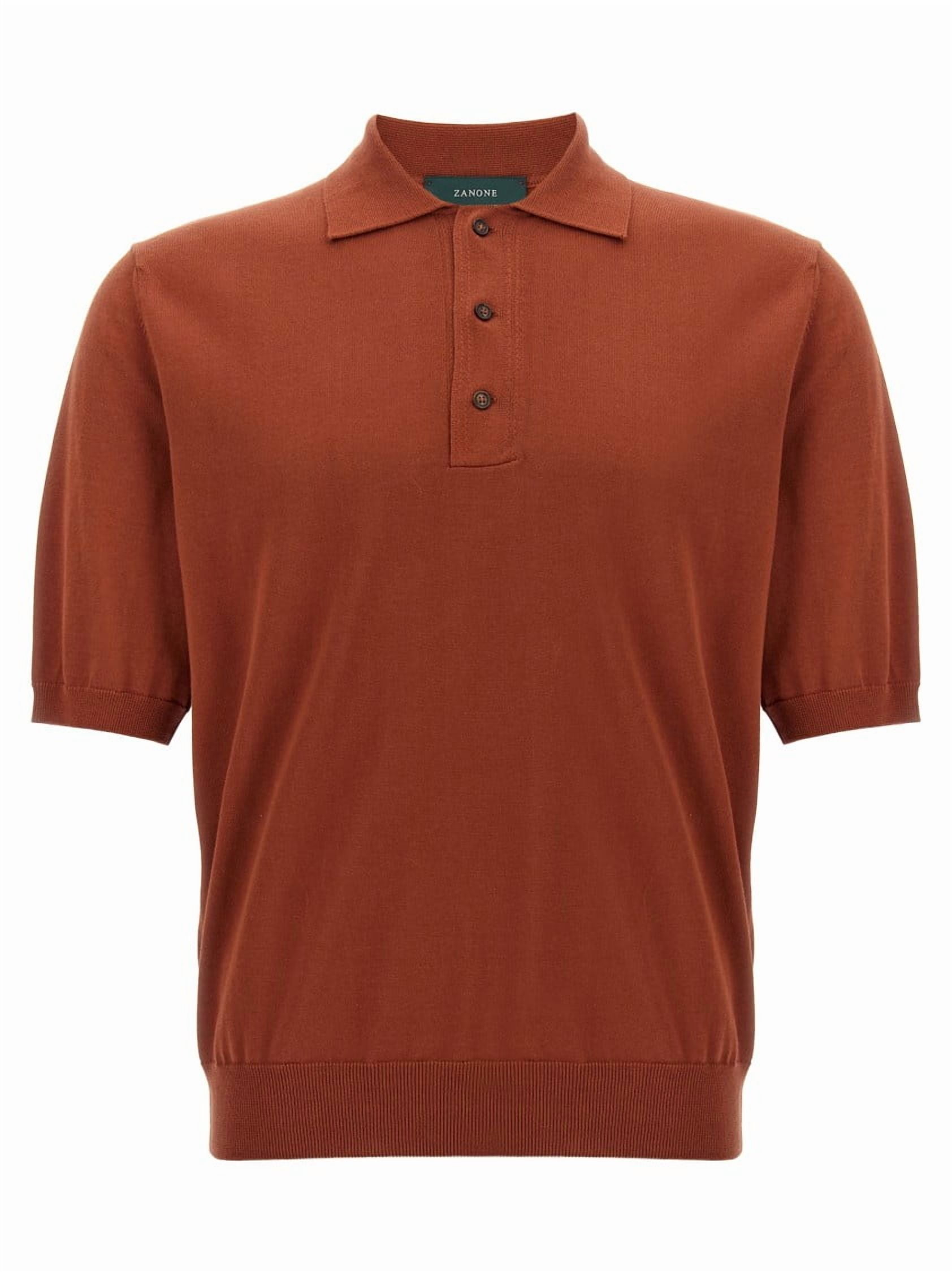 Zanone Cotton Polo Shirt (Men's) - Walmart.com