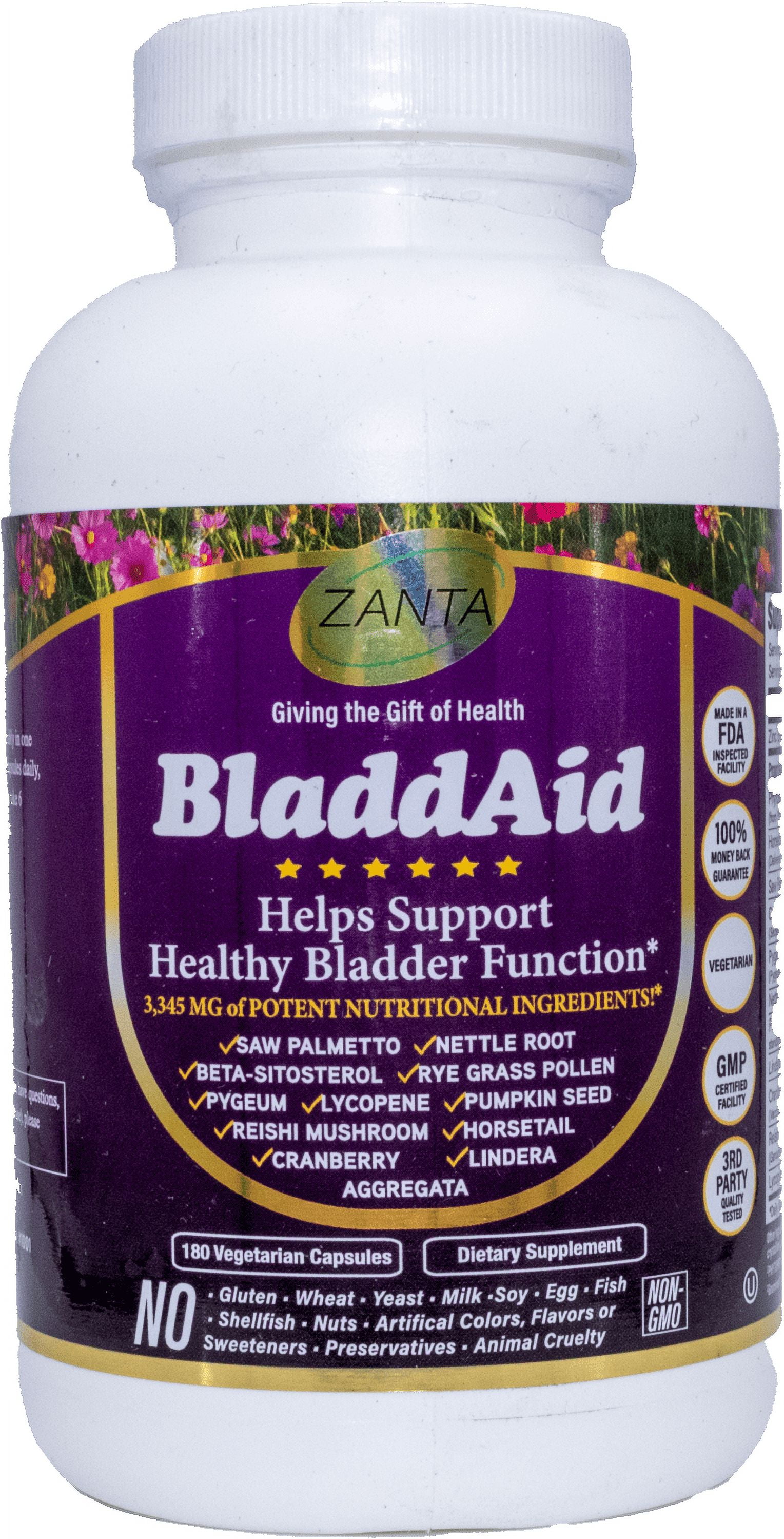 Zanta BladdAid - DARE TO COMPARE! GET MORE FOR YOUR MONEY. 3,345mg in a ... Zanta BladdAid - DARE TO COMPARE! GET MORE FOR YOUR MONEY. 3,345mg in a ...