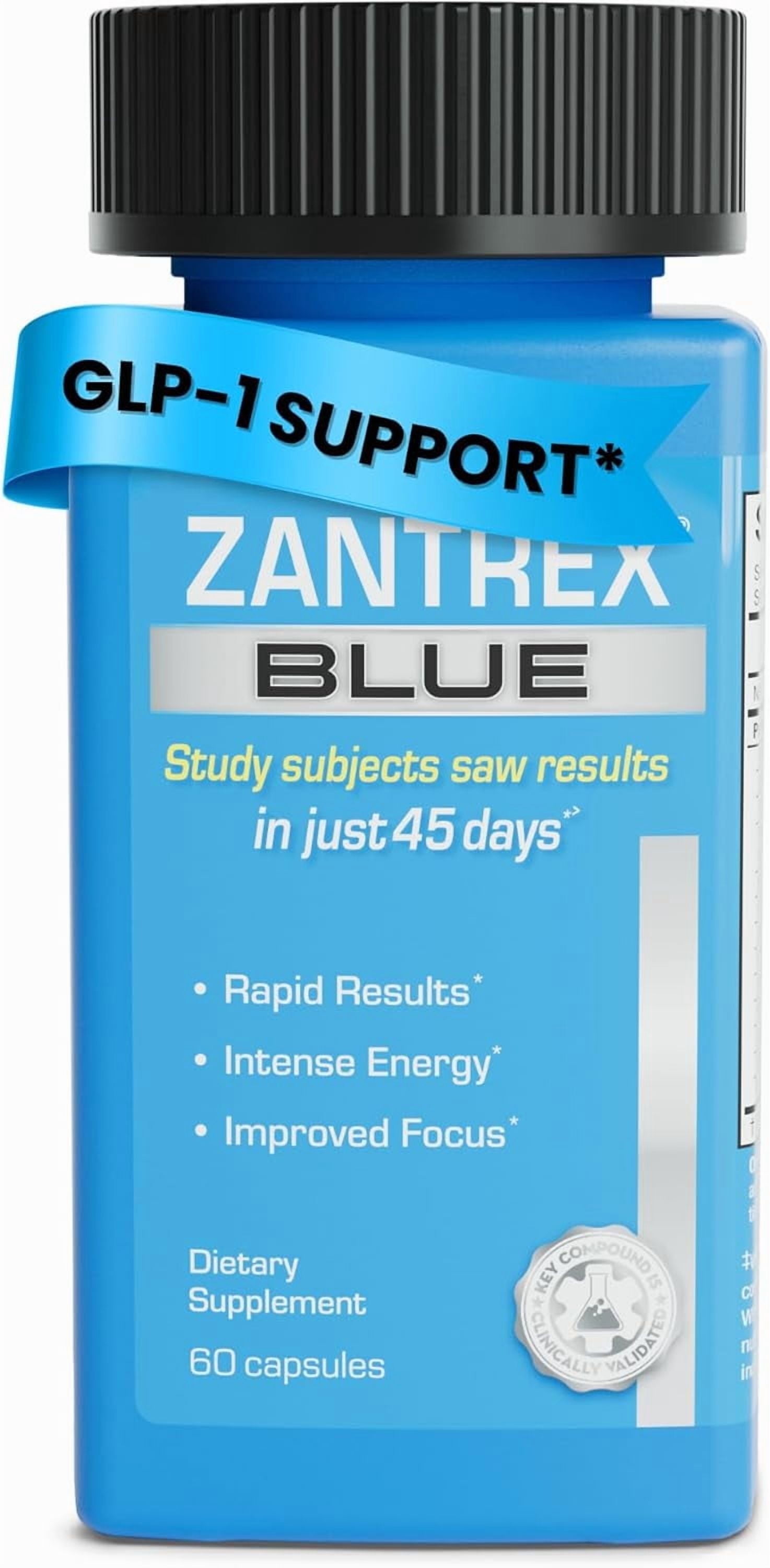 Basic Research Zantrex Blue, Weight Loss Supplement Pills, Energy Boost ...