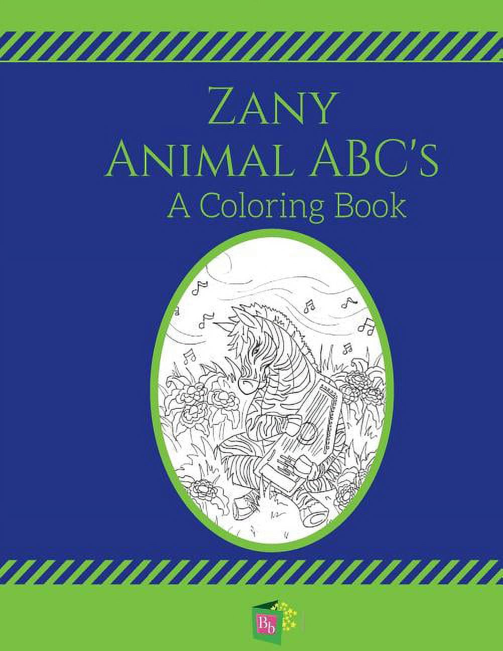 Zany Animal ABC's: A Coloring Book (Paperback) - Walmart.com