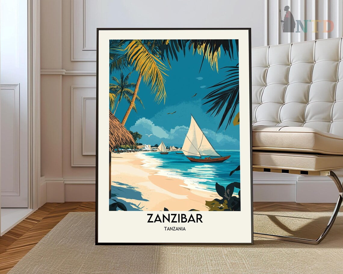 Zanzibar Print, Zanzibar Wall Art, Zanzibar Poster, Zanzibar Photo ...