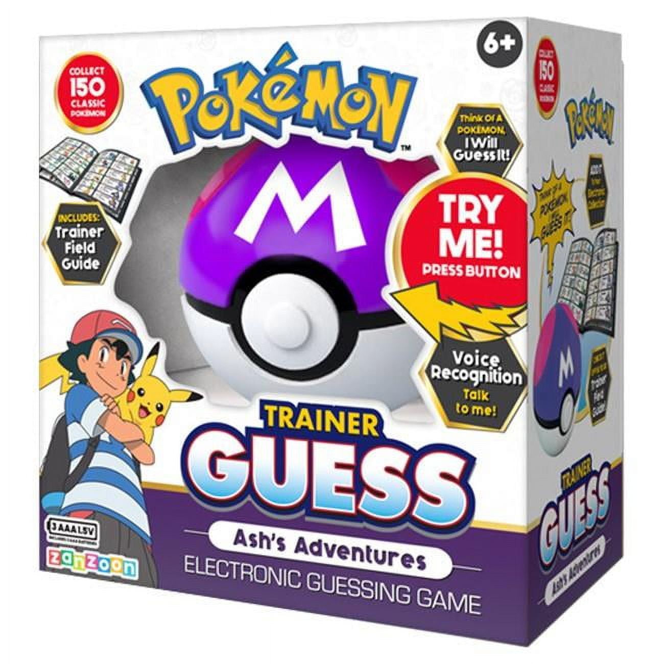 Zanzoon Pokemon Trainer Guess Game, 150 Iconic Pokemon, Speech ...