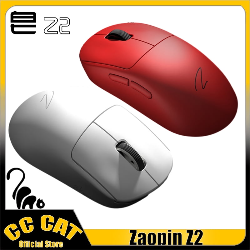 Zaopin Z2 Gaming Mouse 4k Wireless Gamer Mouse 3 Mode Paw3395 6Gear DPI ...