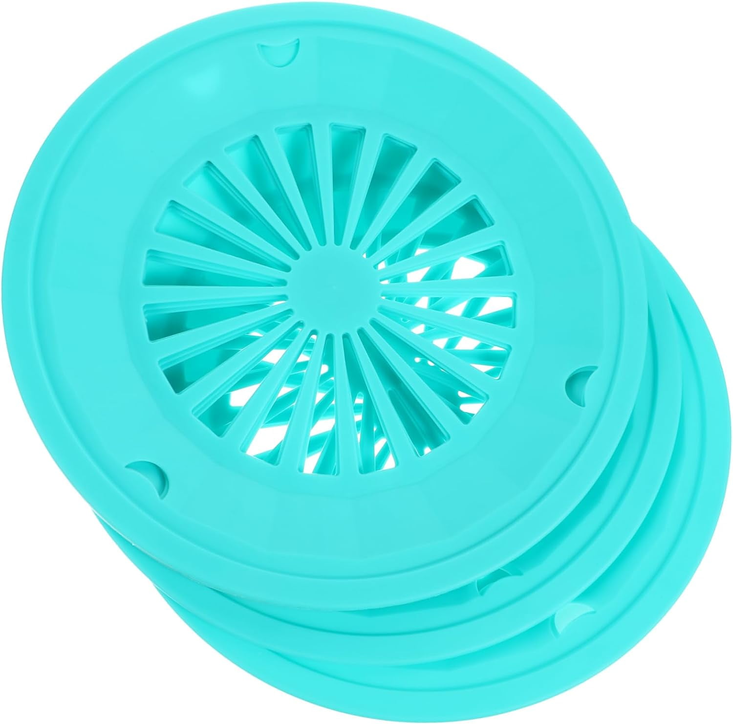 Zaoz 10Pcs Reusable Bbq Paper Plate Holders Plastic Dinner Plates for ...