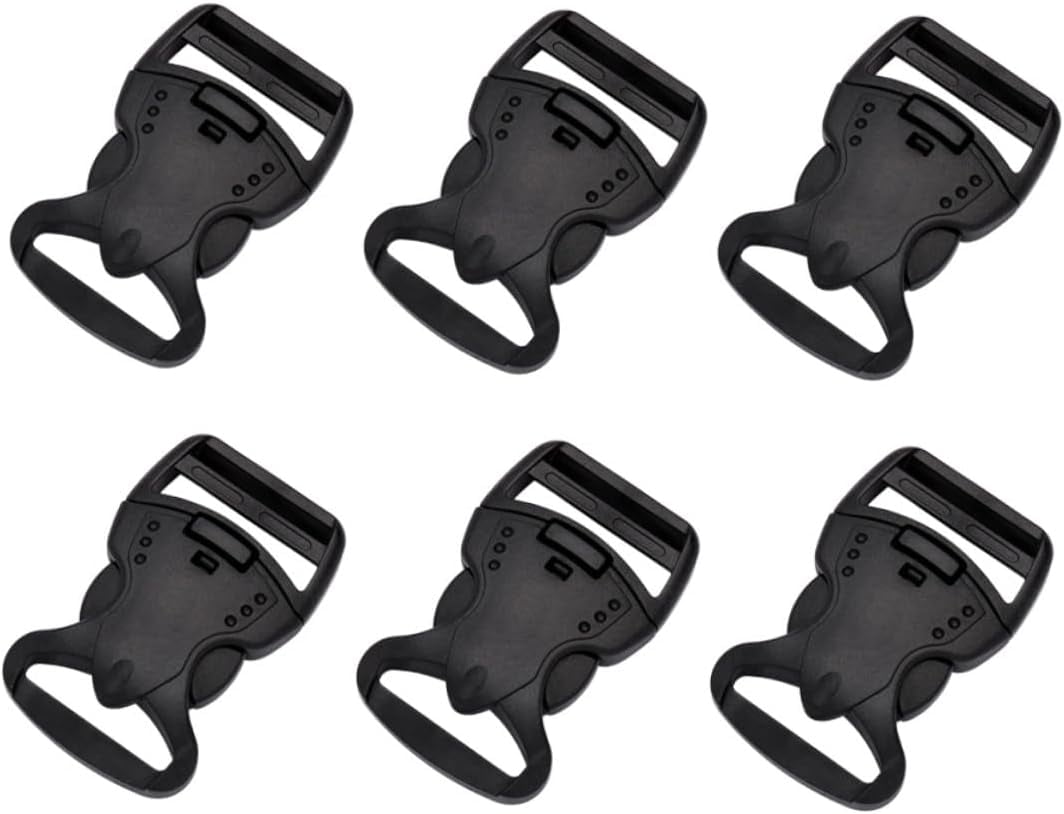 Zaoz 20Pcs Plastic Side Release Buckles for Backpack Bracelet No Sewing ...