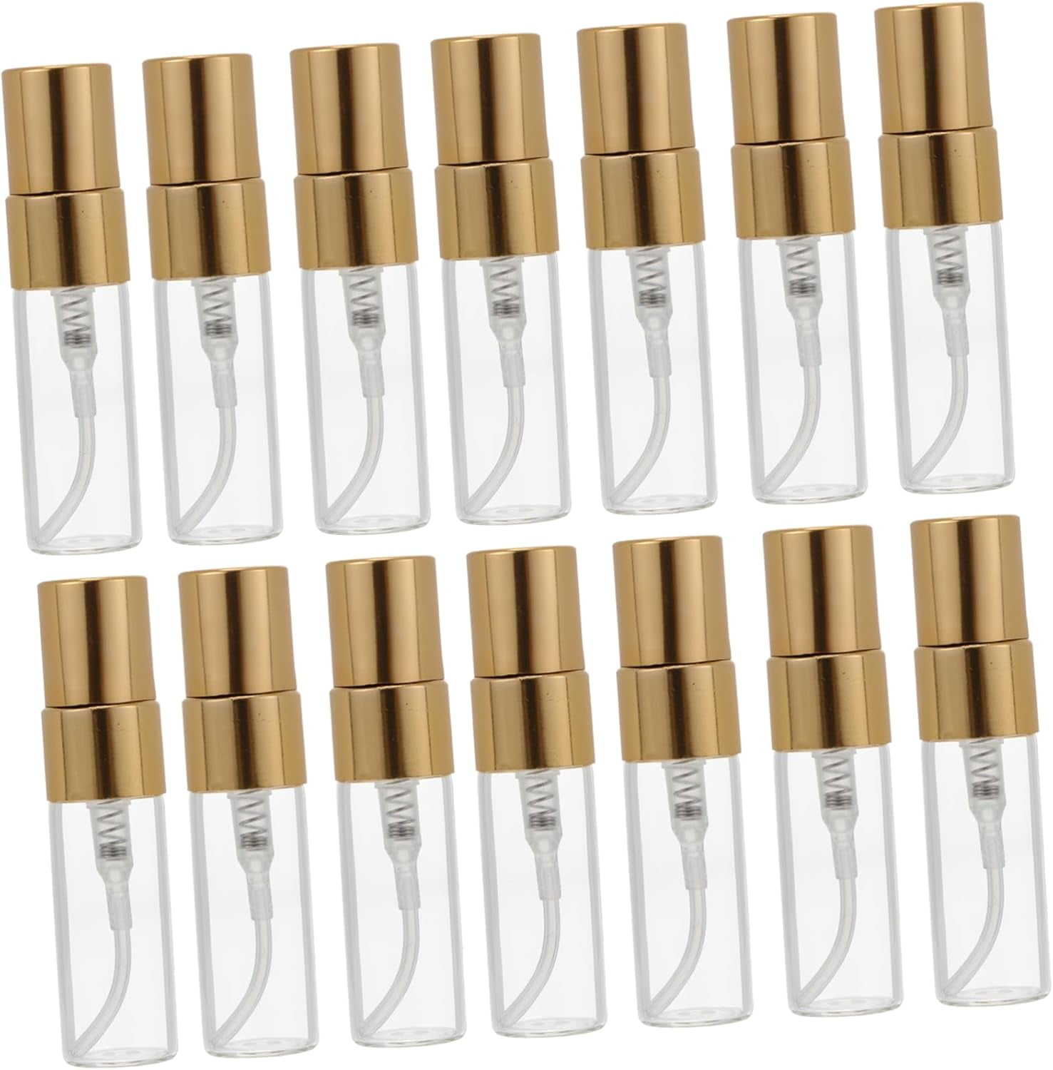 Zaoz 2sets 3ml Glass Perfume Bottle Refillable Spray Bottles Container ...