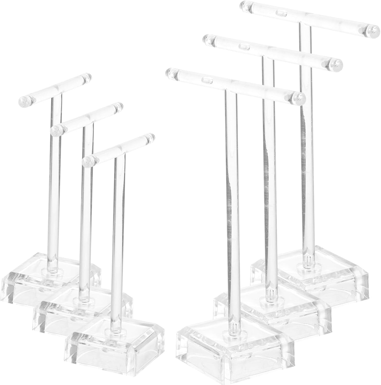 Zaoz 6pcs Earring Display Stand Earrings Storage Stand Acrylic Display ...