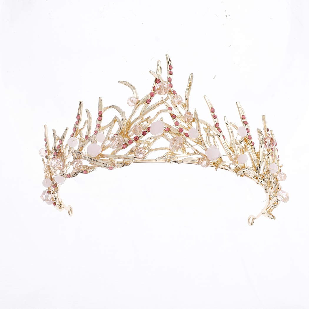 Zaoz Leiothrix Wedding Bride Crowns and Tiaras Baroque Bridal Flame ...