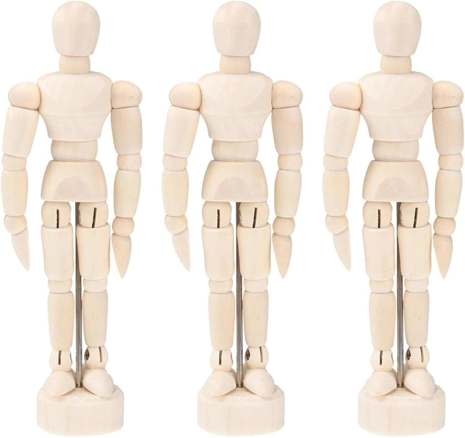 Zaoz Mannequin Model 9PCS Artists Wooden Manikin Jointed Mannequin ...