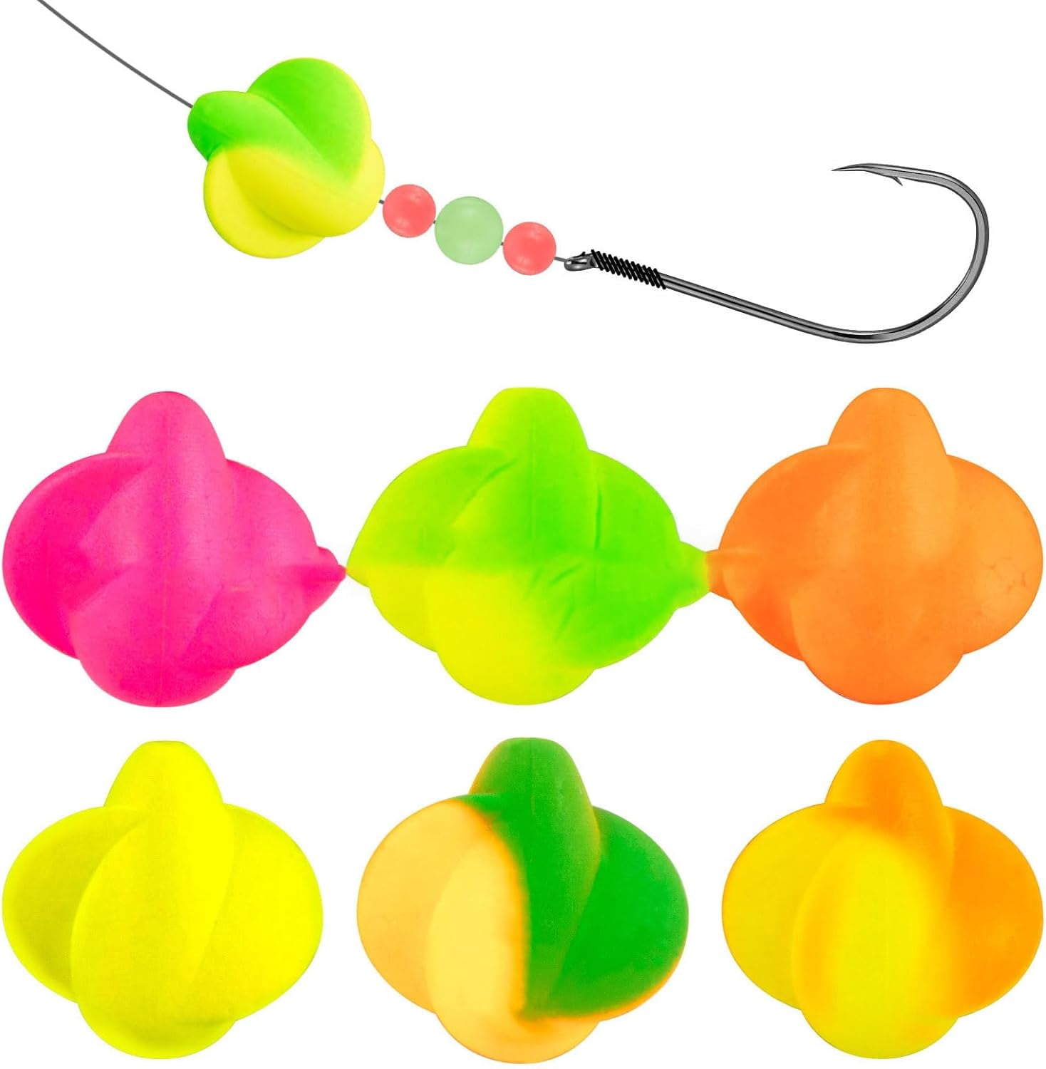 Zaoz Pack of 30 Fishing Spin Floats Foam Crawler Harness Float Pompano Rig A418 - Walmart.com