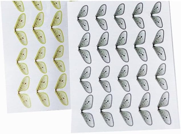 Zaoz Pack of 40 Realistic Fly Tying Mayfly Wings Pre-Cut cicada ...