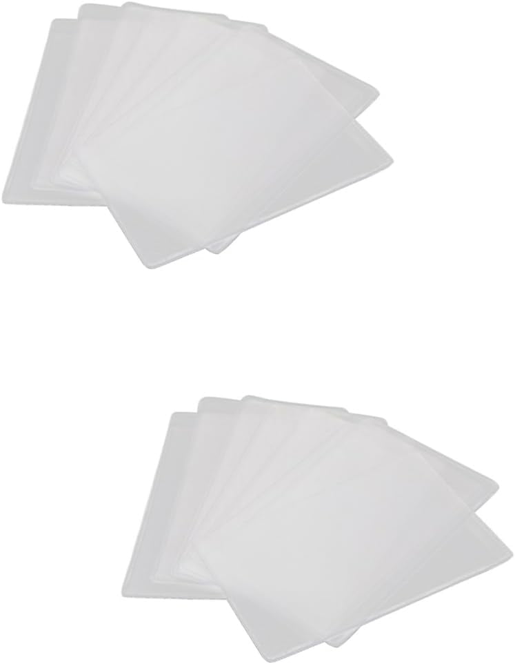 Zaoz Silicone Card Case Dull Polish Cover 50pcs Id Card Holder for Bus ...