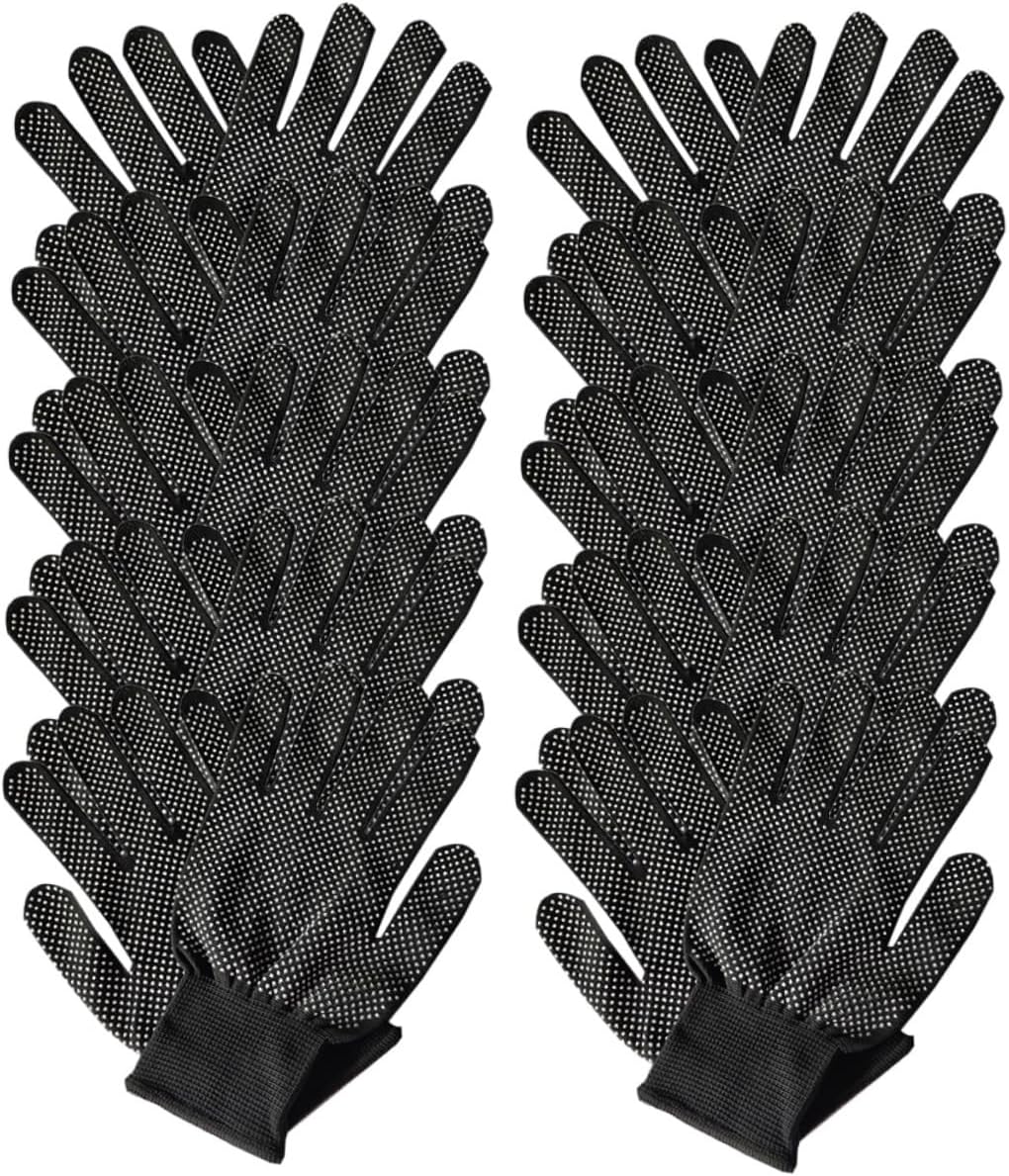 Zaoz Static Non Slip Protective Gloves Dotted Coating for Gardening and ...