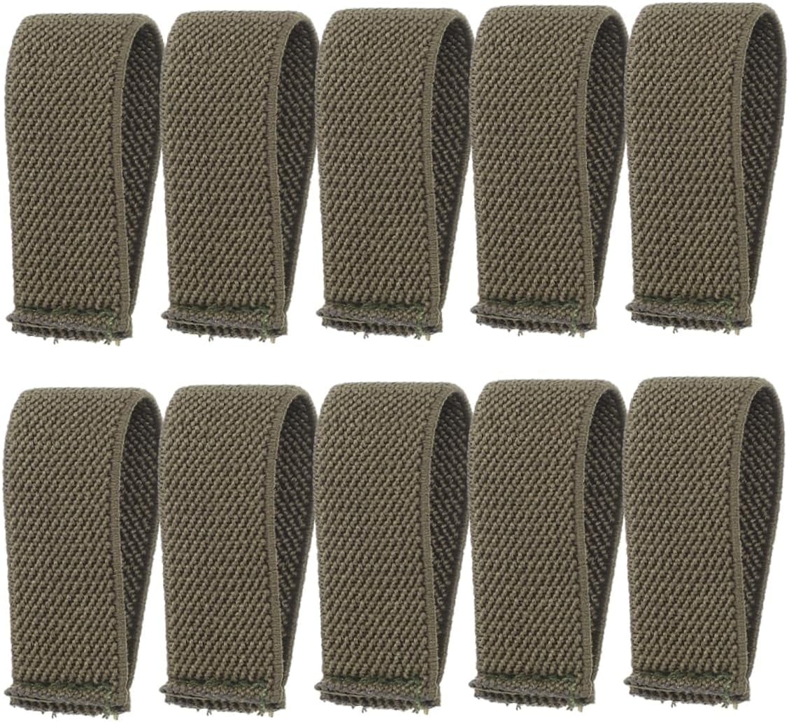 Zaoz Stretchable Belt Loop Keepers Elastic Webbing Holders for Belts ...