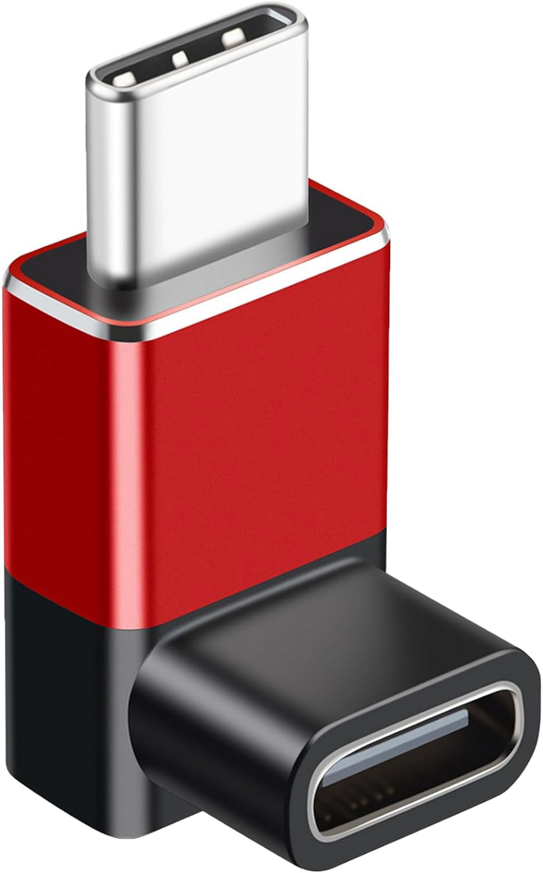 Zaoz USB PD240W 8K 60Hz Connectors 40Gbps Fast Speed USB C 90 Degree Male to Female Adapters for ...