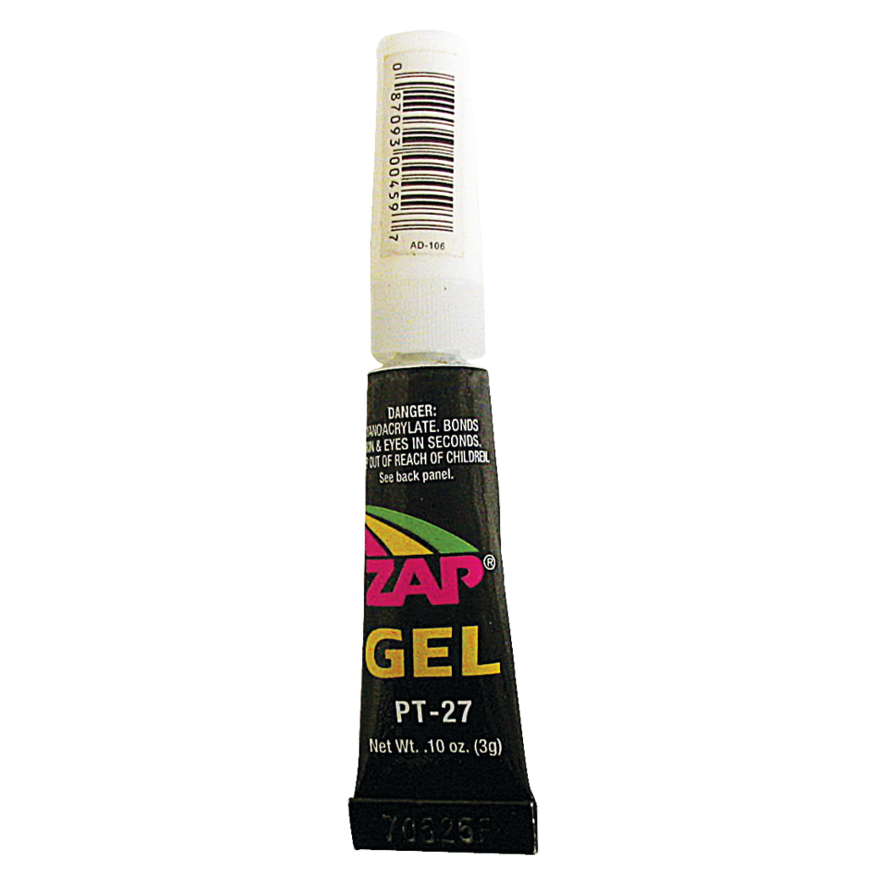 Zap-A-Gap Zap Gel CA Adhesive, .1 oz. Tube - Walmart.com