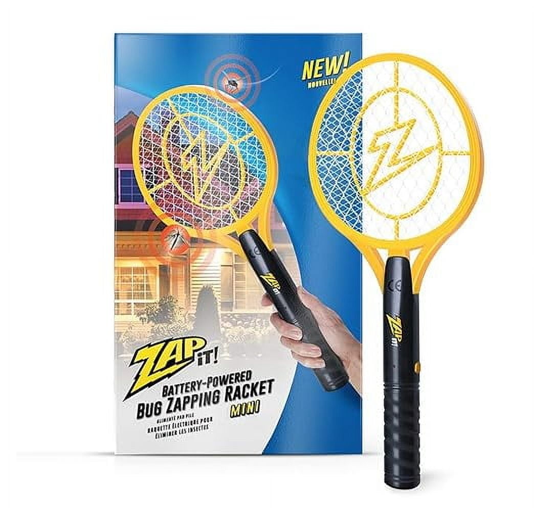Zap It Electric Fly Swatter Racket & Mosquito Zapper - High Duty ...