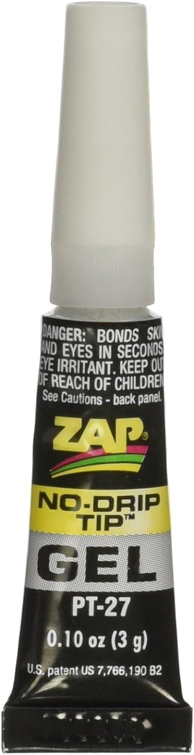 Zap Jewelry Gel, For Securing Cord / Braids to Clasps, 0.1 Ounce ...