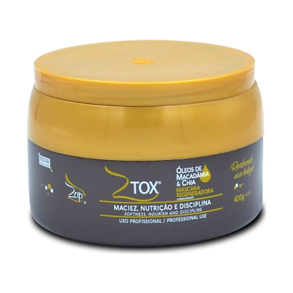 Zap Regenerating Mask Ztox Smoothes Eliminates Frizz Máscara ...