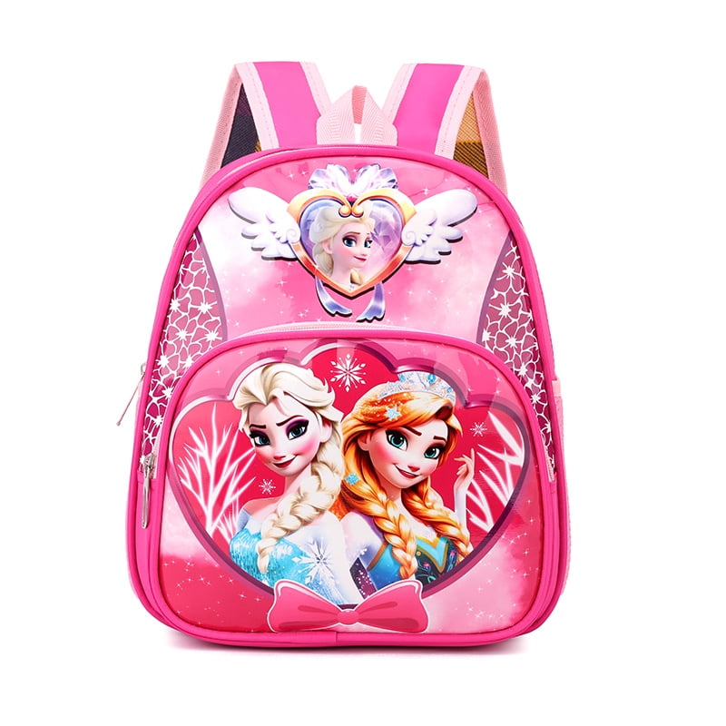 ZapZest 12" Frozen 2 Elsa Students Backpack, Elsa & Anna Cute Leisure ...