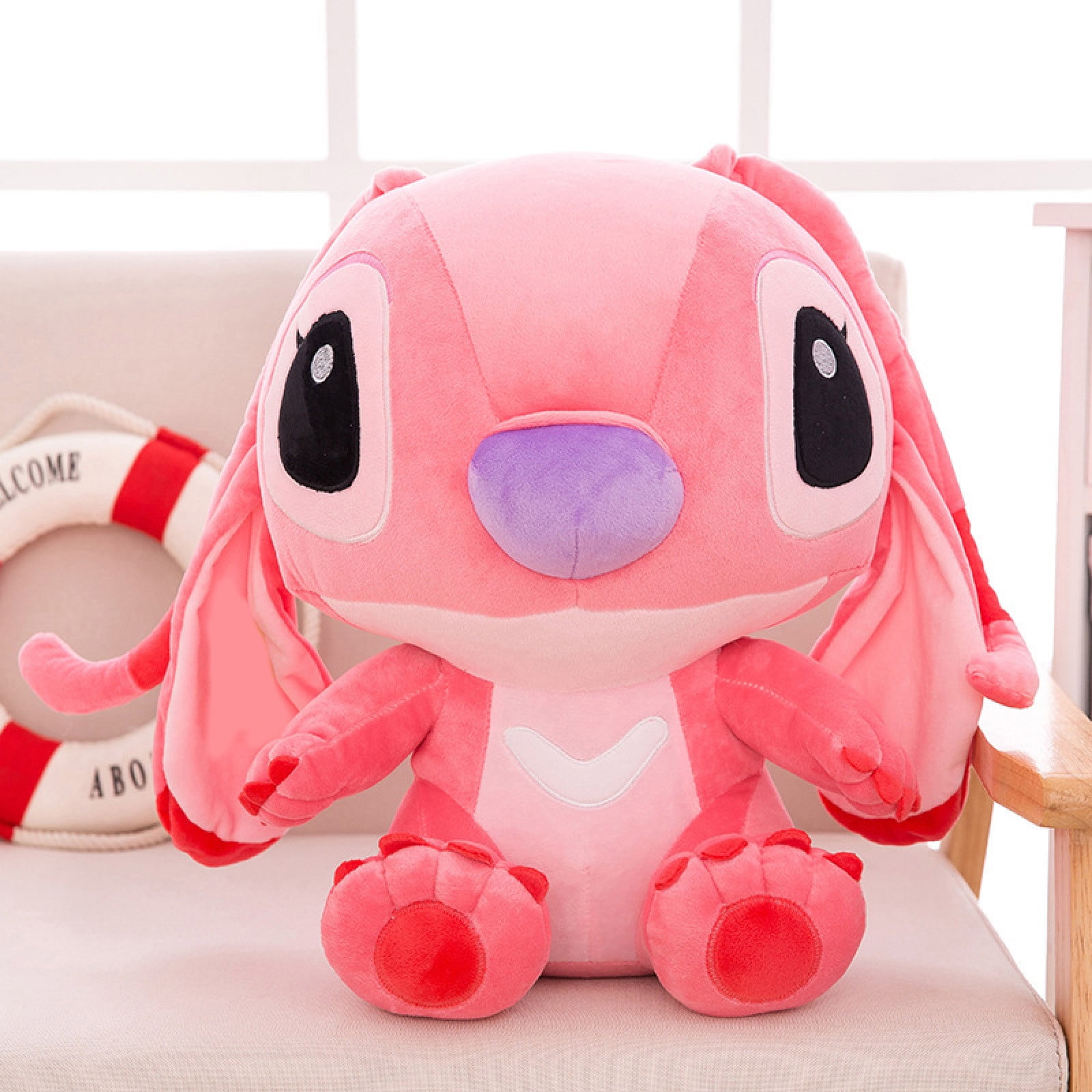ZapZest 18" Angel Stuffed Animals Doll Pillows, Lilo & Stitch Soft ...