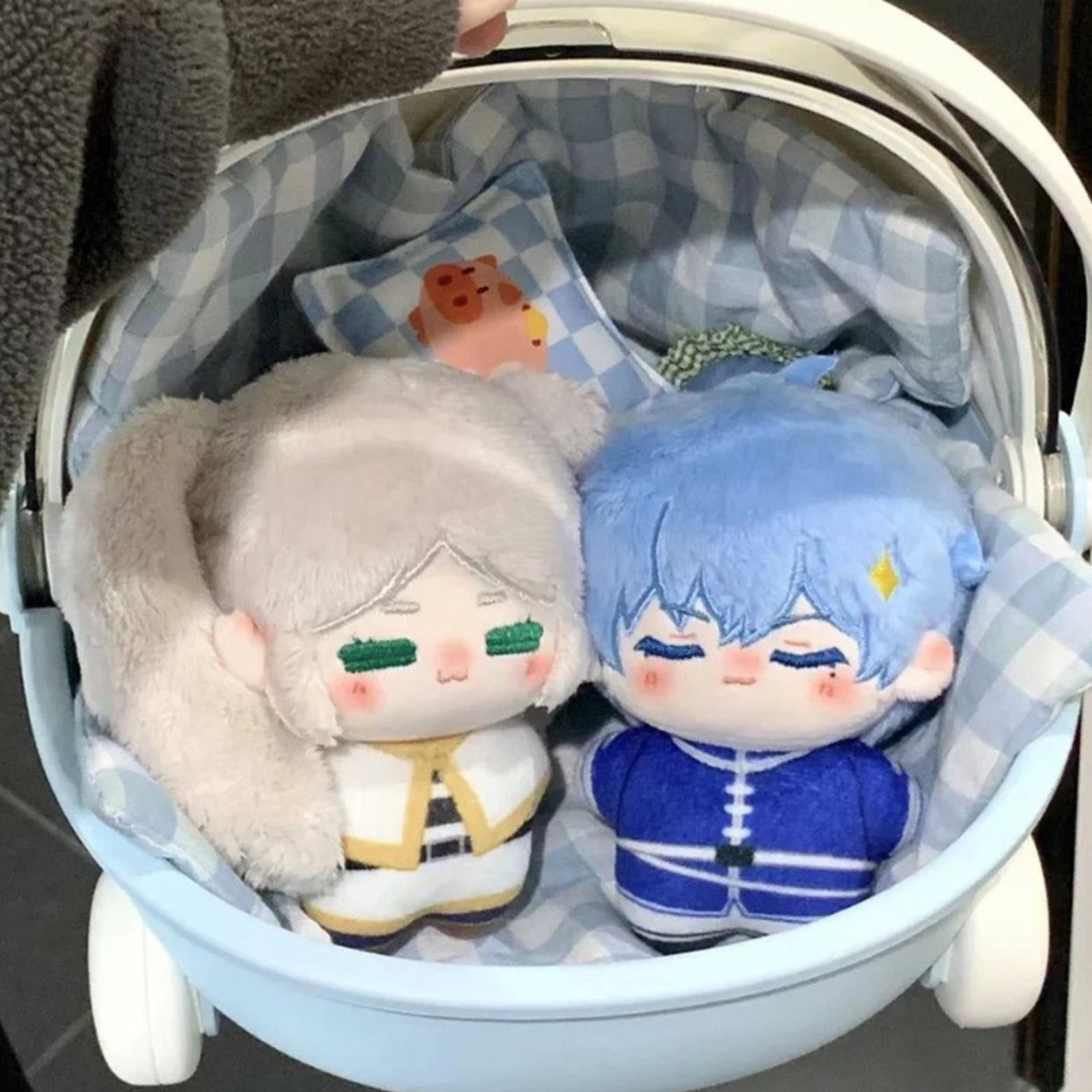 ZapZest 4" Frieren Beyond Journey S End Plush Toys 2Pcs, Himmel ...