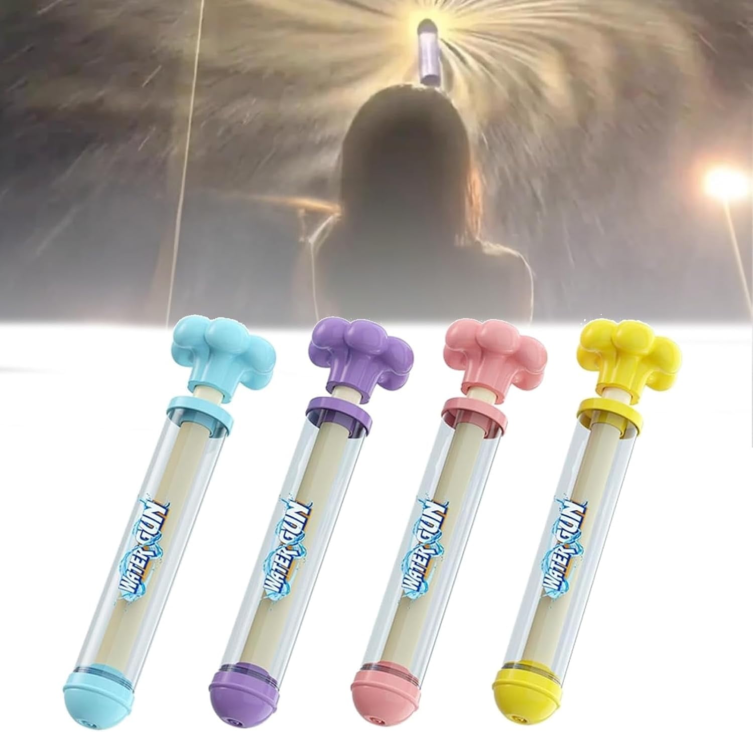ZapZest 4PCS Firework Water Gun, Playful Firework Water Spray Gun, High ...