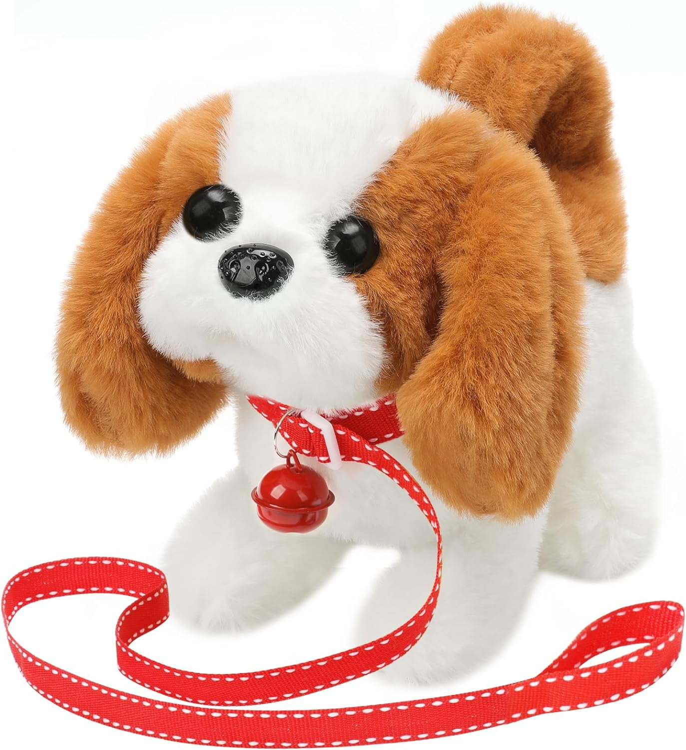 ZapZest 6" Robotic Puppy Dog Realistic Toys, Fluffy My Realistic Robot ...