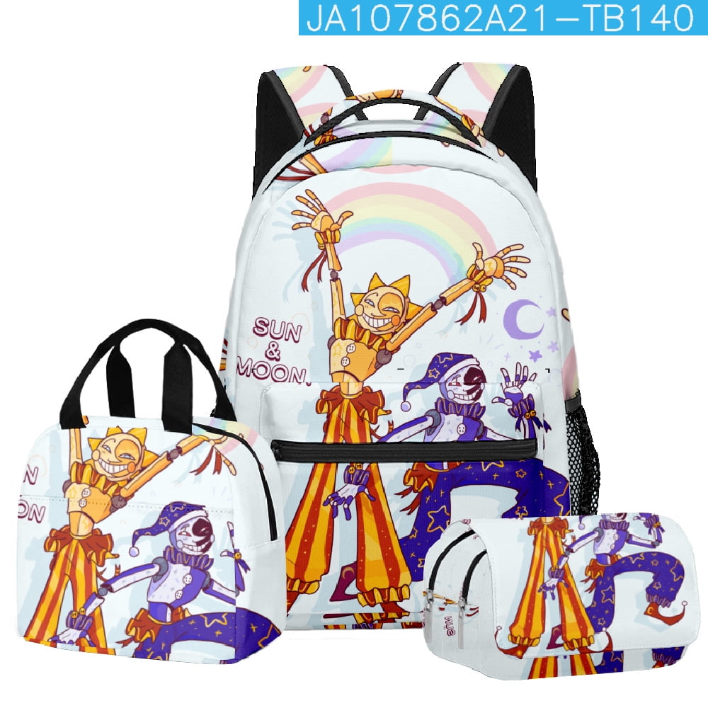 ZapZest 8" Five Nights at Freddy's Pencil Bags with Zipper, FNAF Pencil Pouches Study Supplies ...