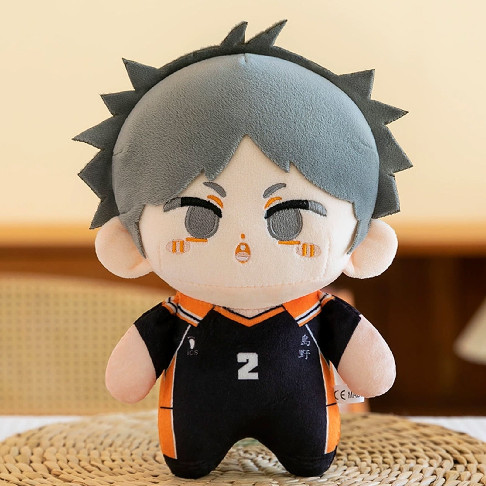 ZapZest 9" Haikyu Figures Plush Toys, Koshi Sugawara Kawaii Anime ...