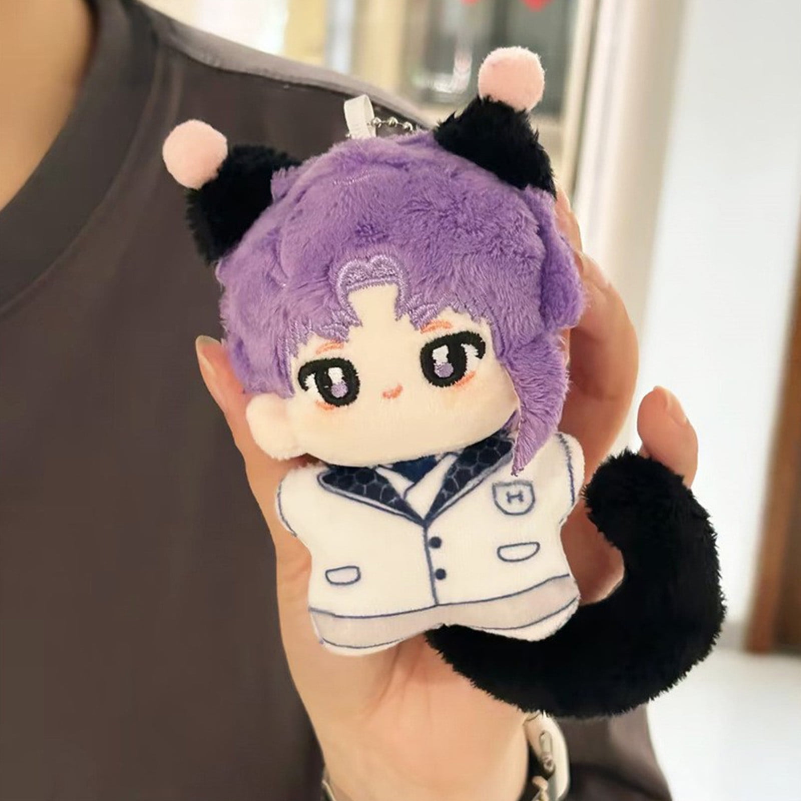 ZapZest Blue Lock 4" Sae Itoshi Plush Keychain, Blue Lock Anime Figures ...
