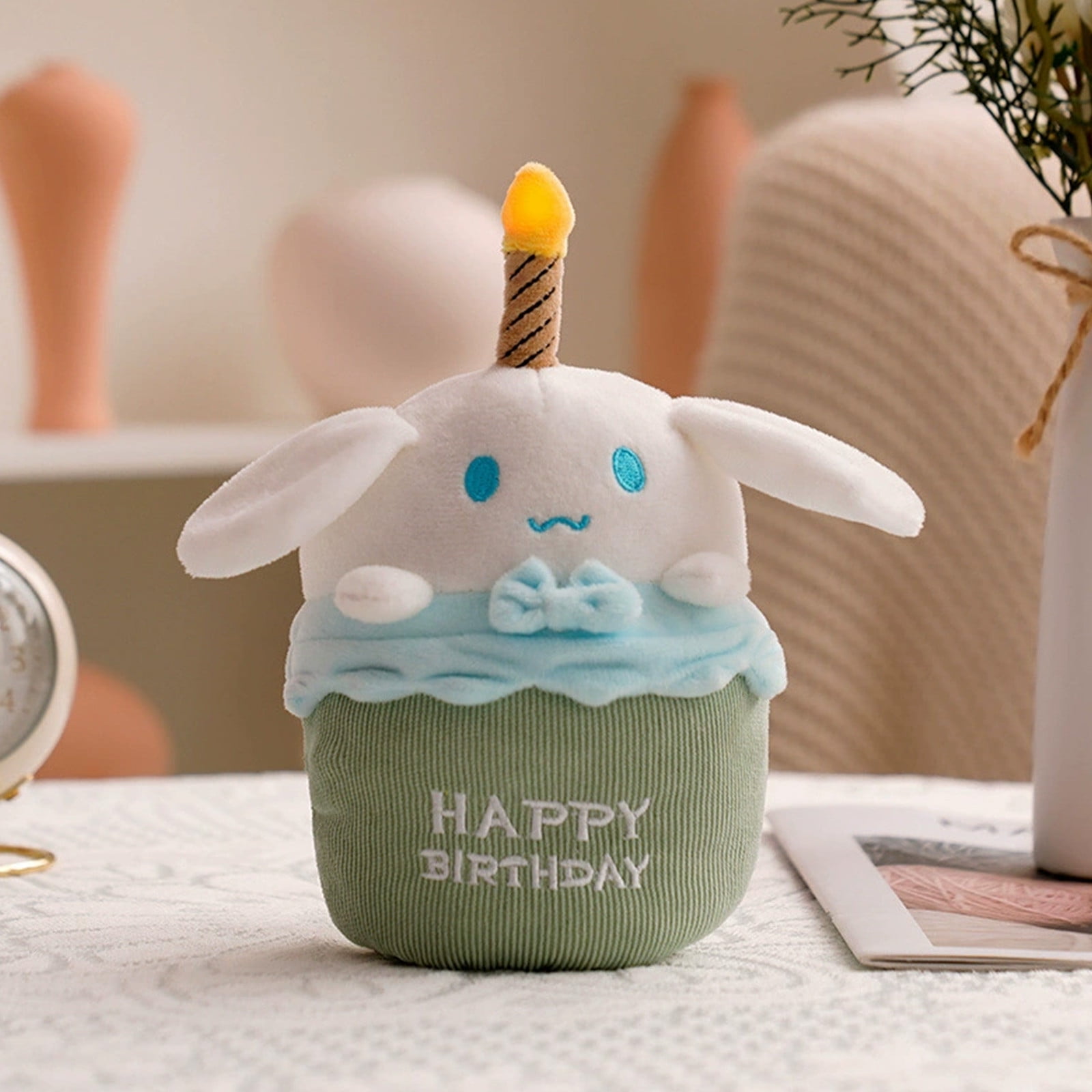 ZapZest Cinnamoroll Birthday Cake Plush Dolls, 7.87" Cinnamoroll ...
