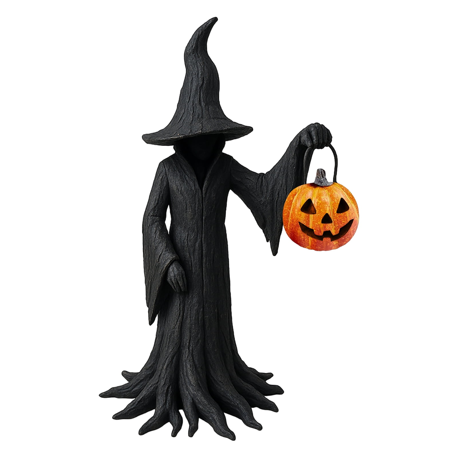 ZapZest Cracker Barrel Witch Statue 11.8" Gothic Witch Statues - Resin ...