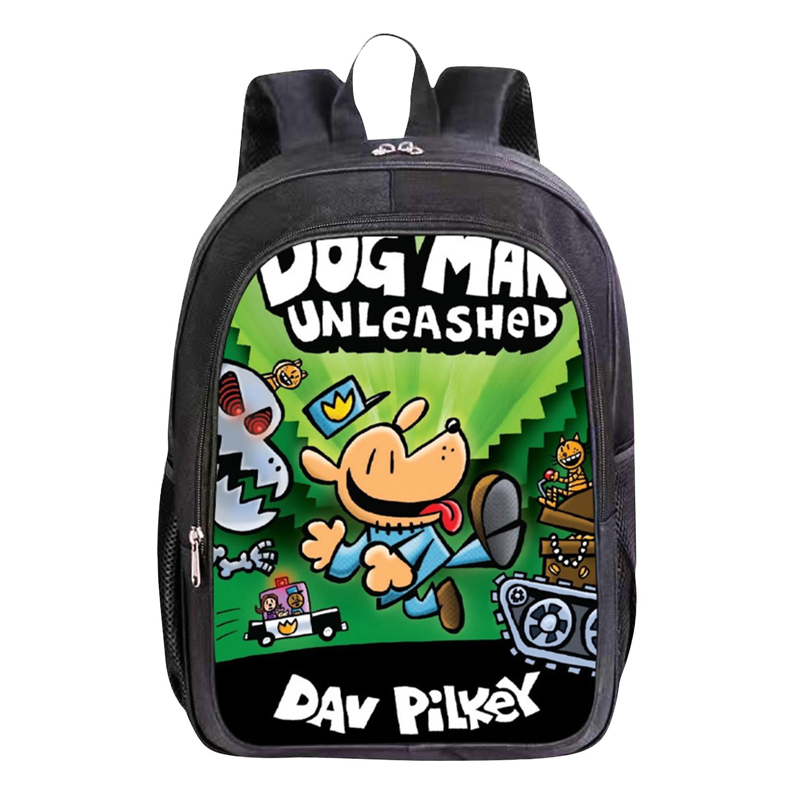 ZapZest Dog Man Backpack, Dog Man Movie Cartoon Shoulders School Bags ...