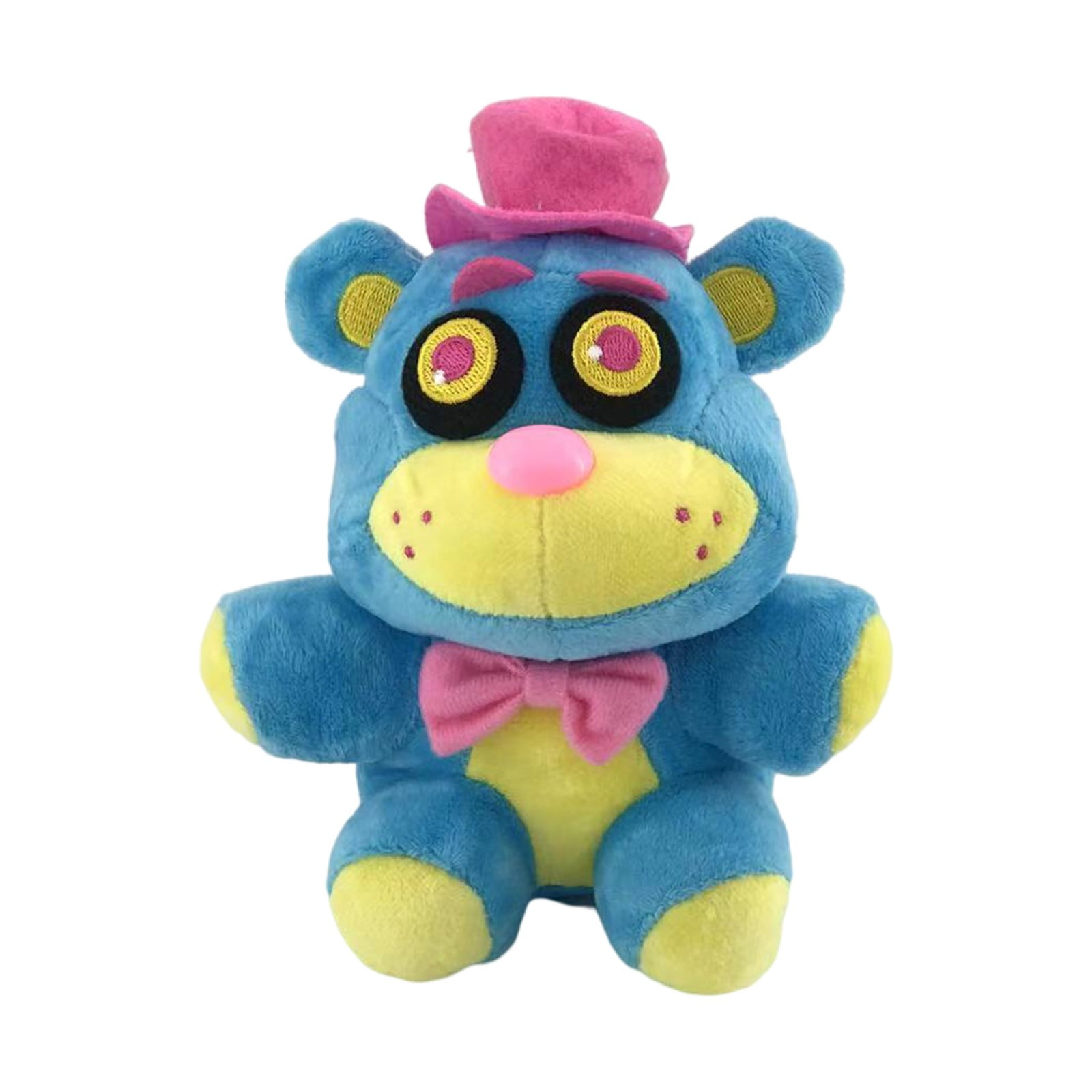 ZapZest FNAF Figures Plushie Dolls, Blue Spring Color-way Freddy Five ...