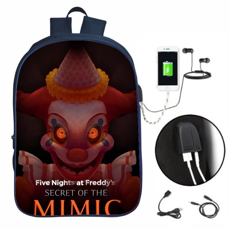 ZapZest Five Nights at Freddy's Charging Backpacks, FNAF Secret of the ...