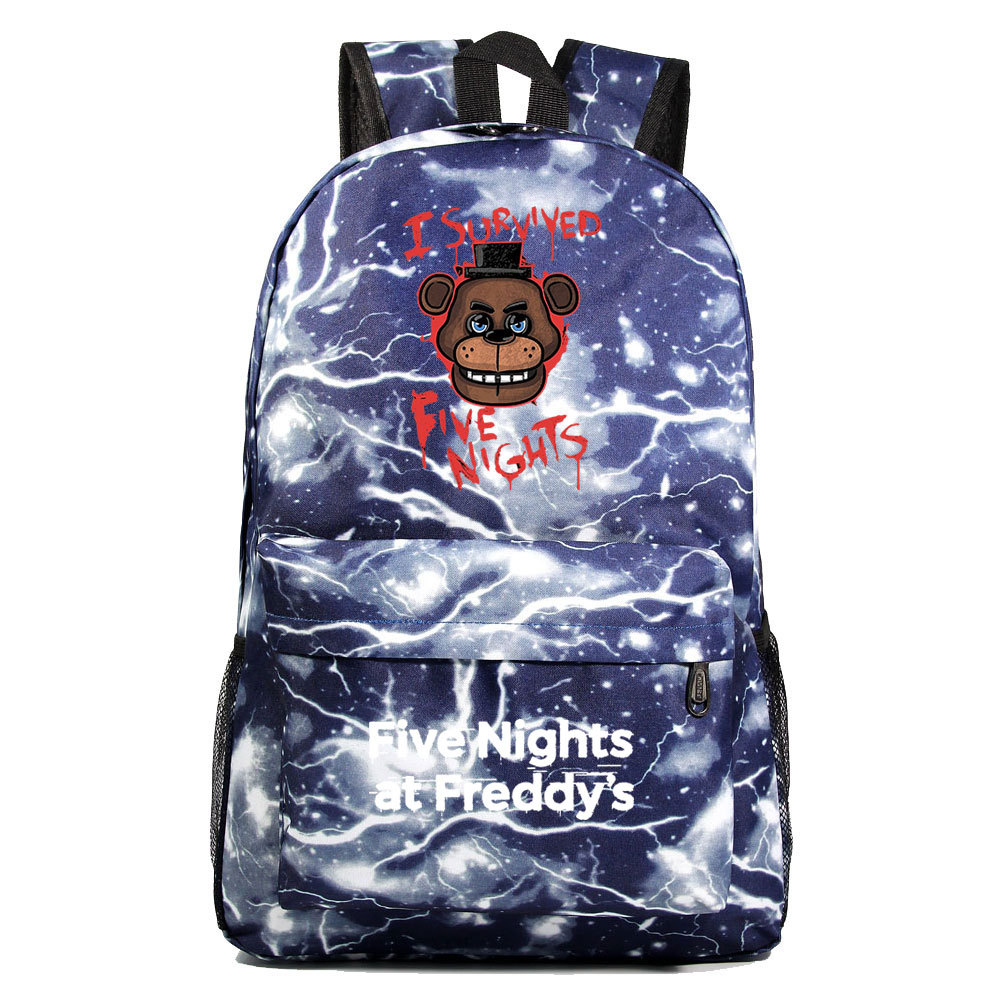 ZapZest Five Nights at Freddy's Waterproof Backpacks, 18.5" FNAF Large ...