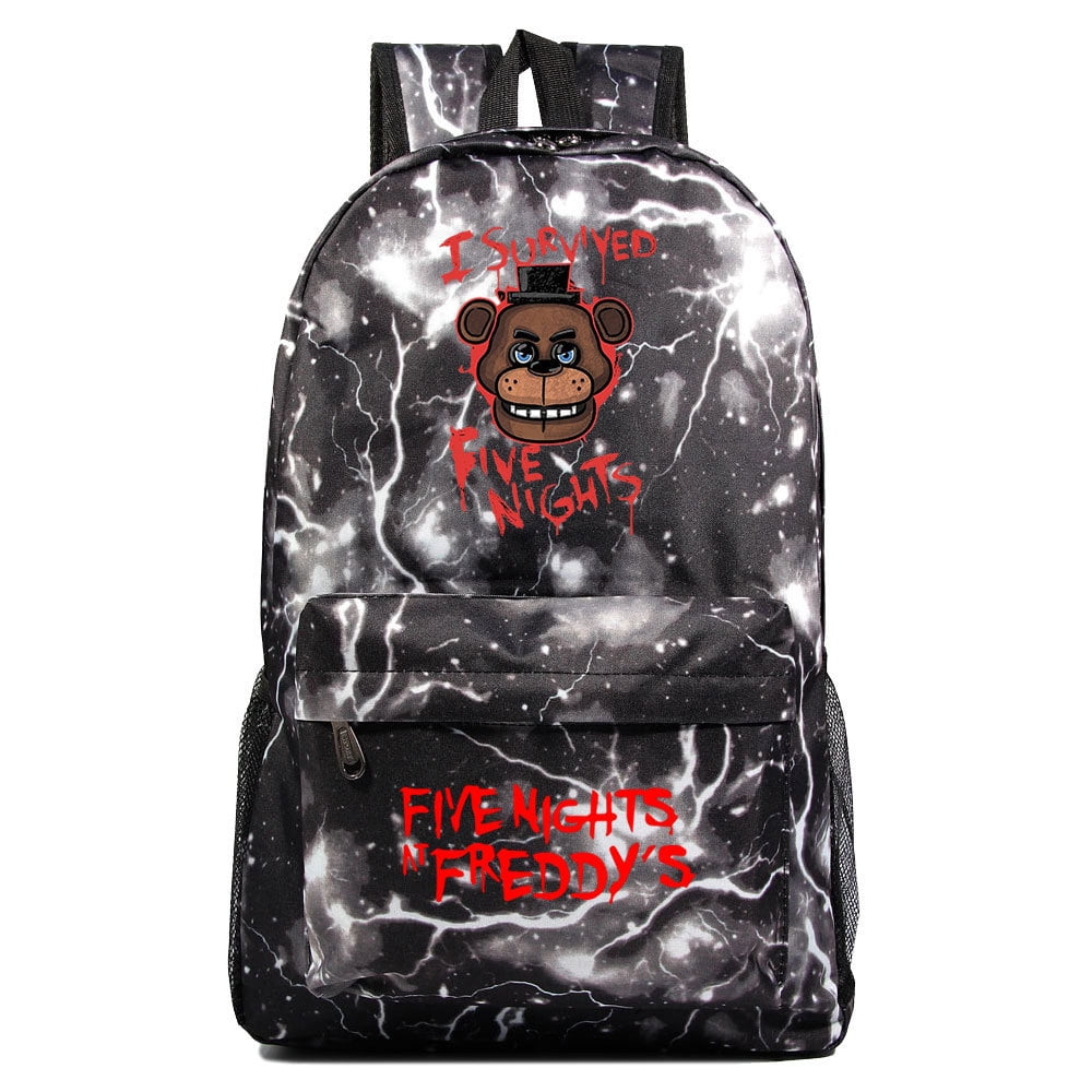 ZapZest Five Nights at Freddy's Waterproof Backpacks, 18.5" FNAF Large ...
