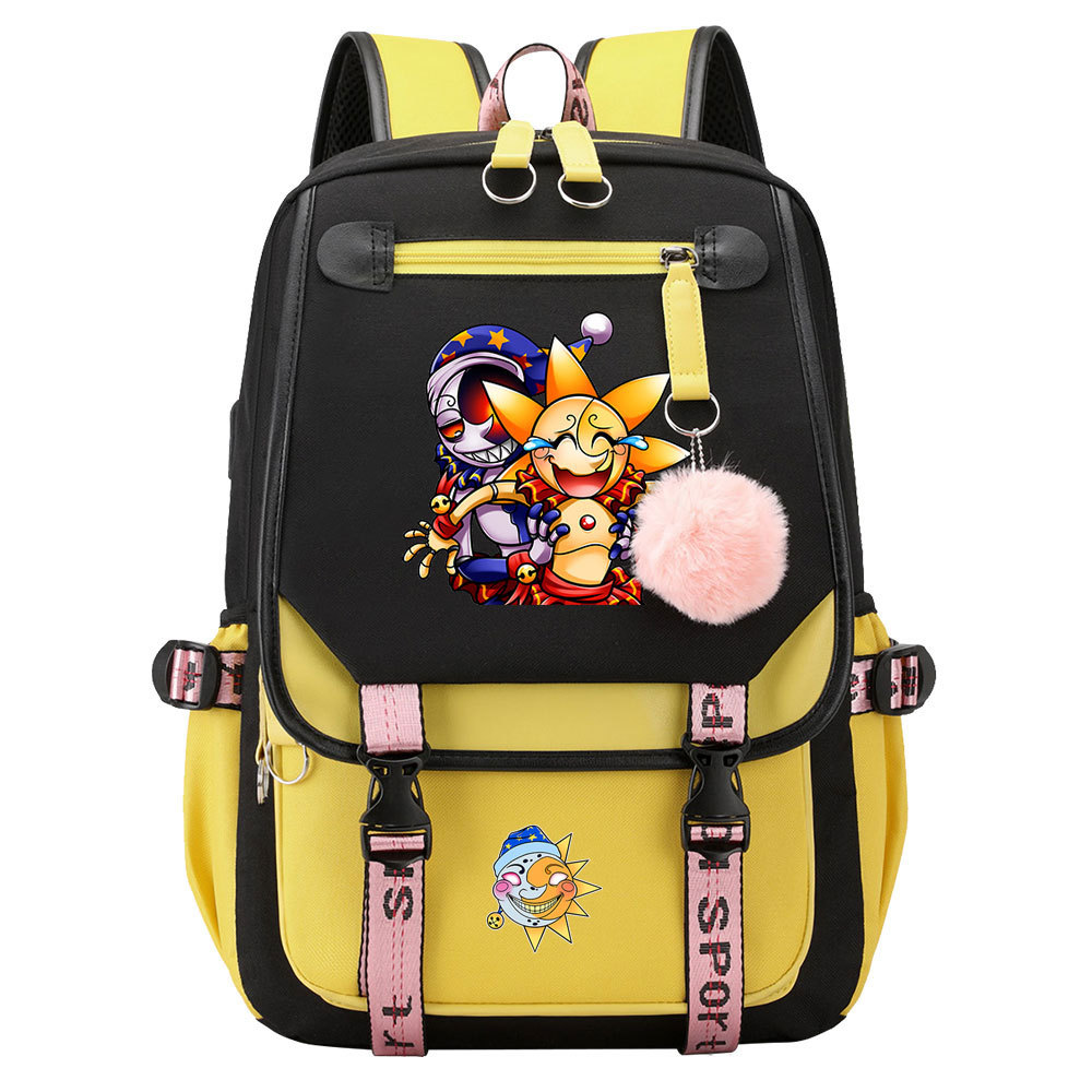 ZapZest Five Nights at Freddy's Waterproof Backpacks, 18" FNAF Large ...