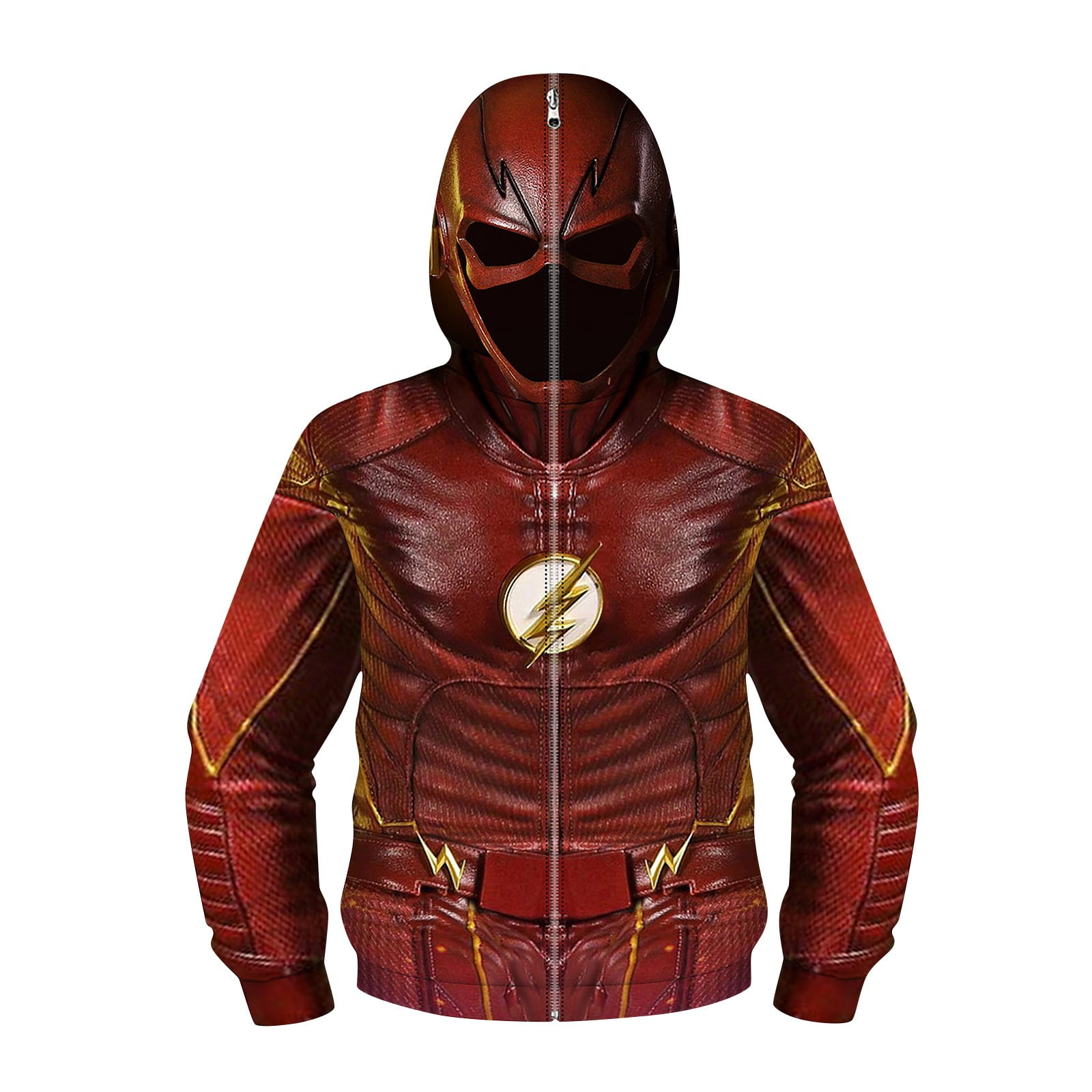 ZapZest The Flash Boys Teens Full Zip Up Hoodie, the Superhero ...