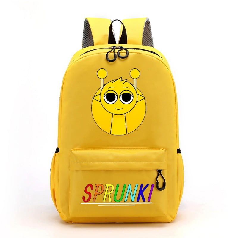 ZapZest Incredibox Sprunki Backpacks, 17" Simon Sprunki Figures ...