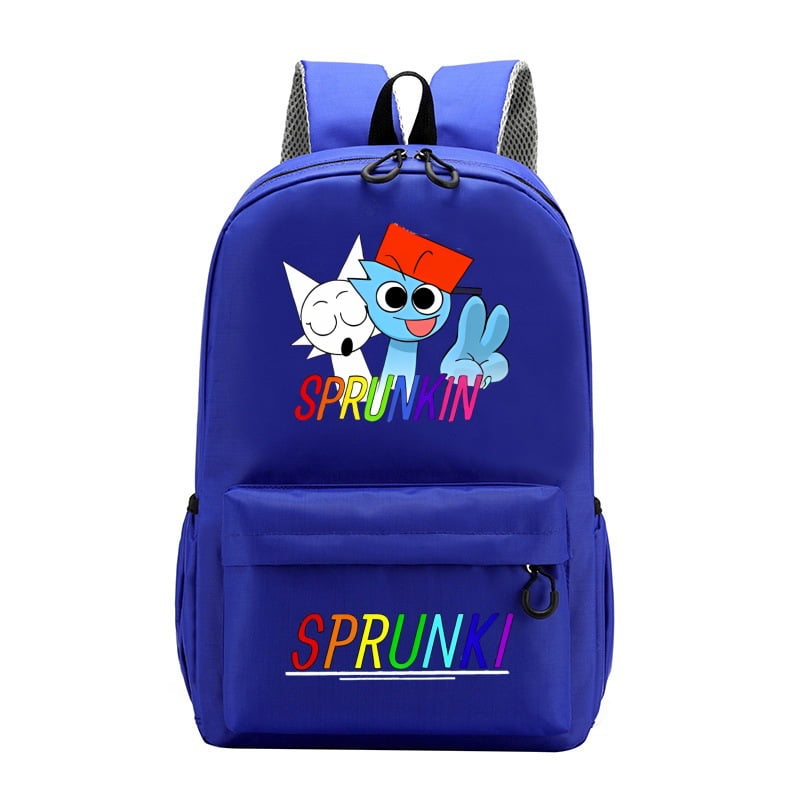 ZapZest Incredibox Sprunki Backpacks, 17" Sprunki Figures Backpacks for ...