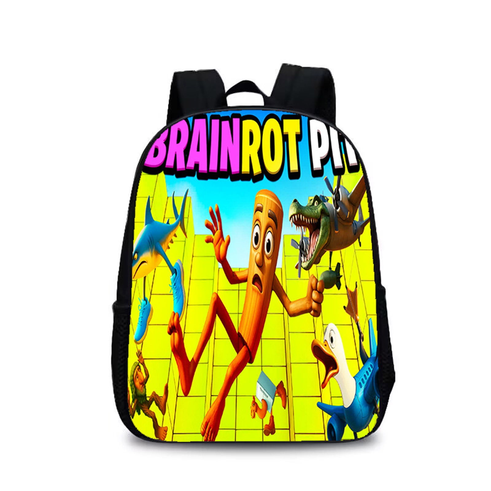 ZapZest Italian Brainrot Backpack, AI Italian Animals Large Capacity ...