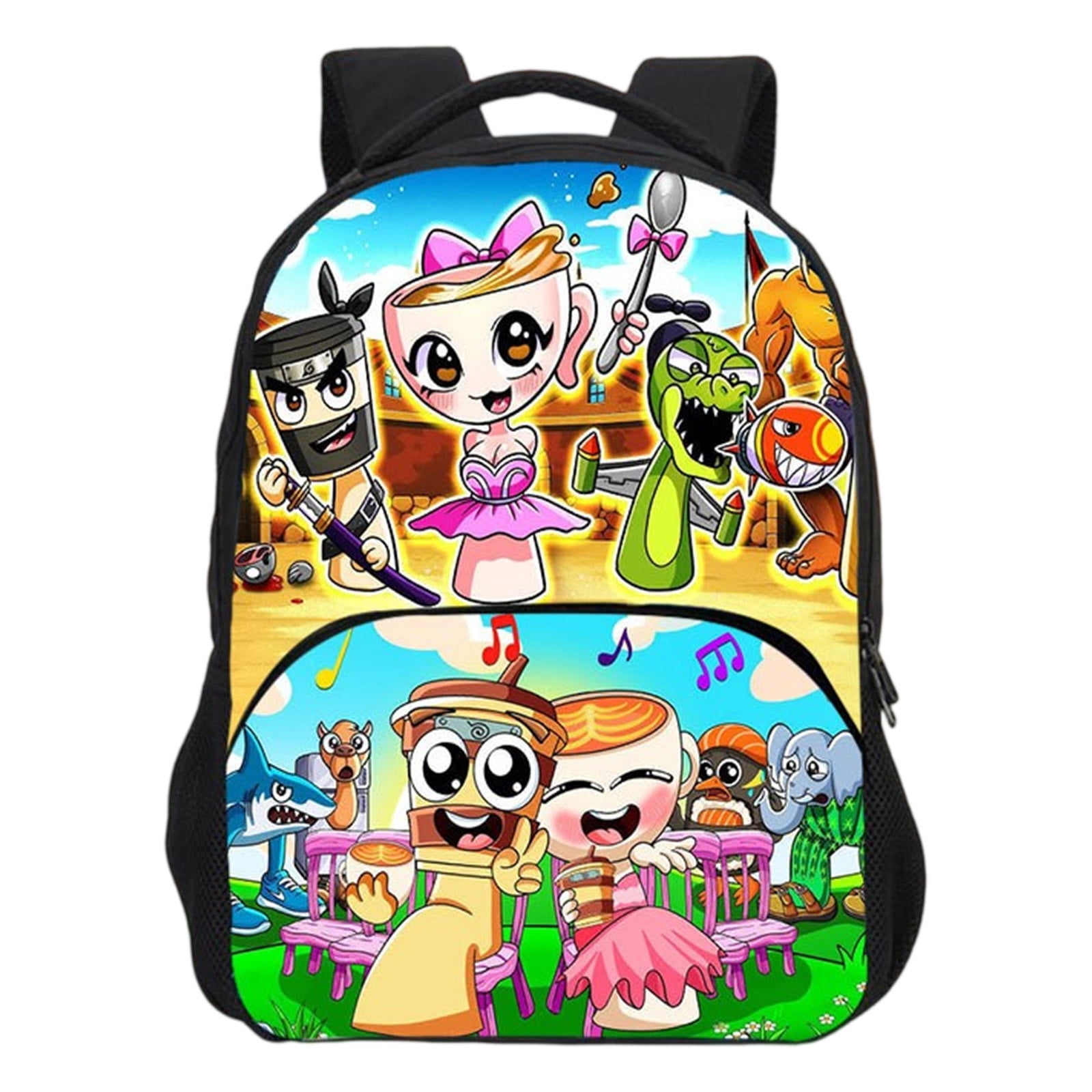 ZapZest Italian Brainrot Backpacks, 15.7" Ballerina Cappuccina Toy ...