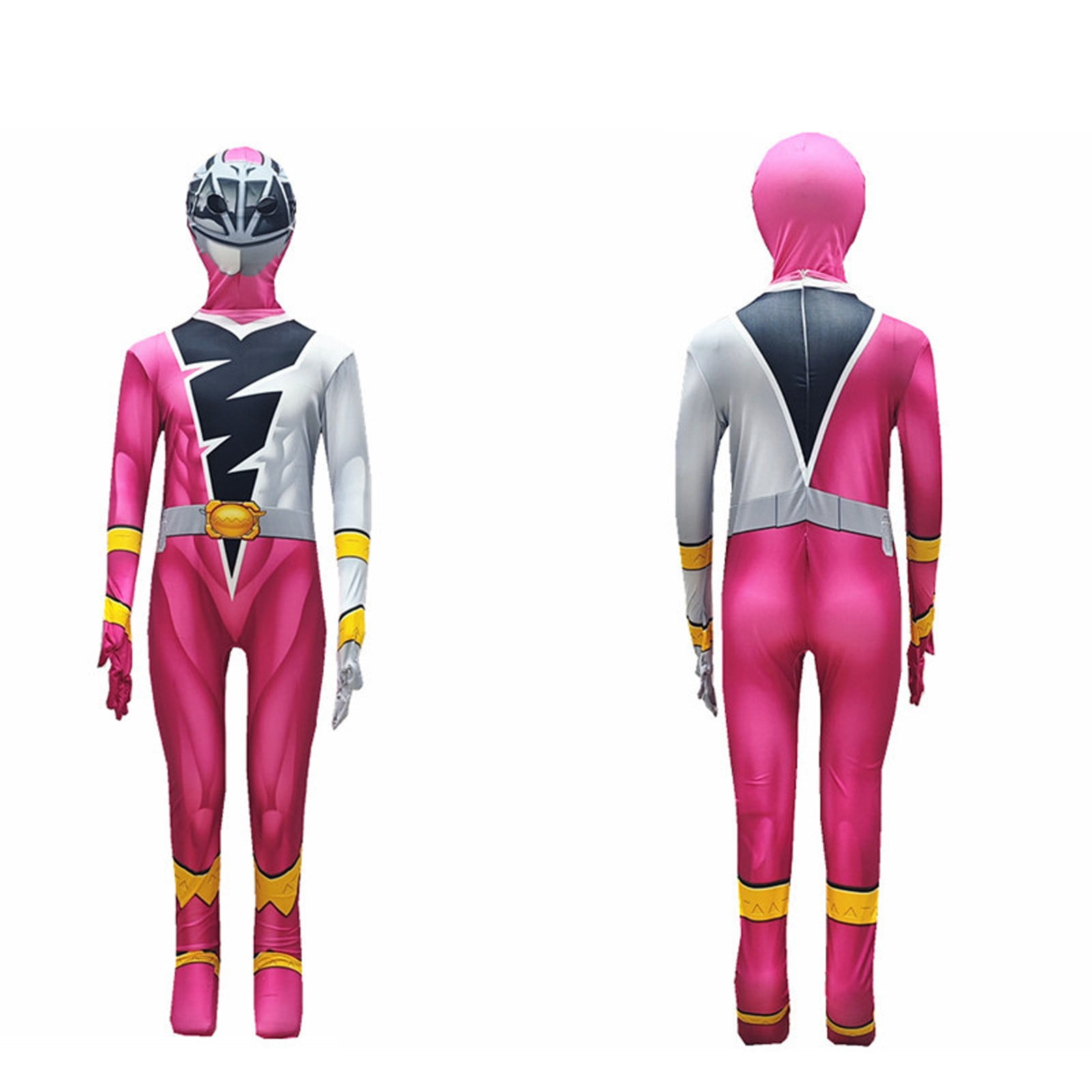ZapZest Mighty Morphin Power Rangers Cosplay Jumpsuit, Power Rangers ...