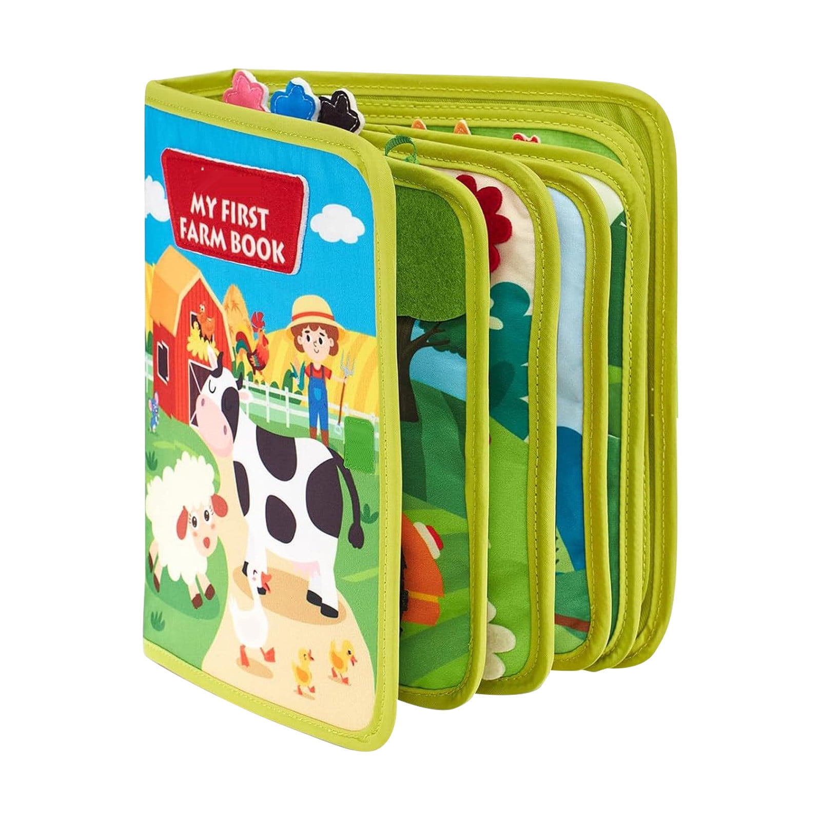 ZapZest Montessori Farm Busy Book, Educational Baby Farm Busy Books ...