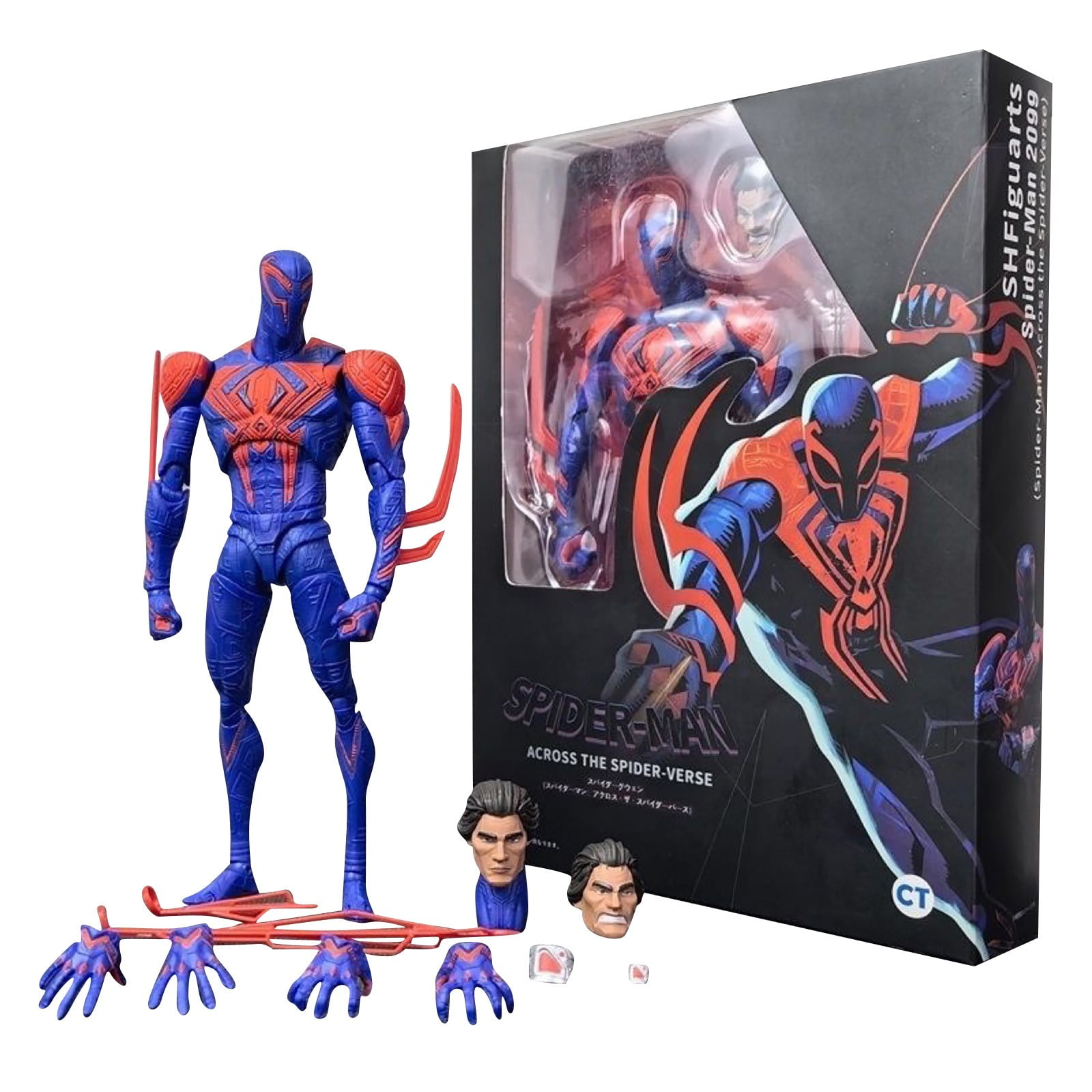 ZapZest Into the SpiderVerse 8.2" Spider Hero Man Action Figures ...